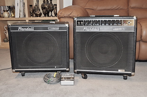 RANDALL RG-80-112 SC AMP and Matching R 112-C CABINET | Reverb