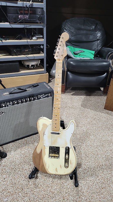 Jim Cat Cream Relic Telecaster | Reverb