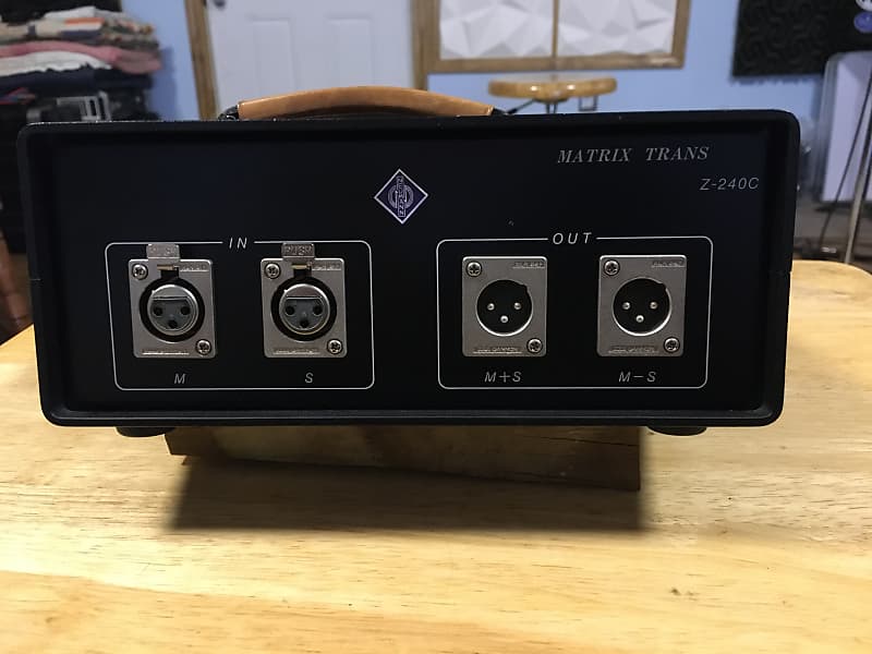 Neumann Z-240C Stereo Mid-Side Matrix Mastering Audio | Reverb