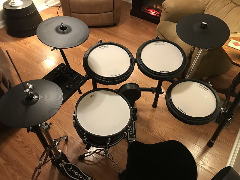 Roland TD27 with PDX12 toms | Reverb