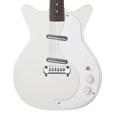 Danelectro 59' MOD New Old Stock+ Electric Guitar - White | Reverb