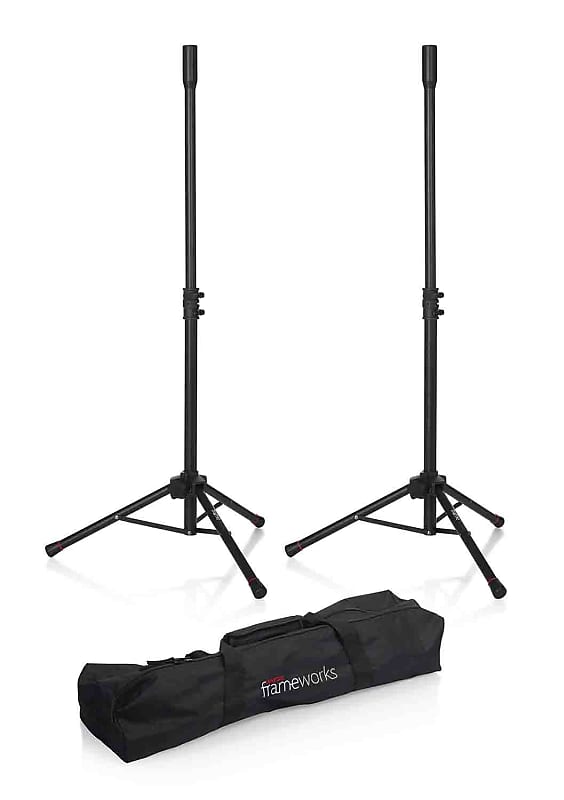 Gator Frameworks GFWSPK0250SET Mini Speaker Stand Pair with | Reverb