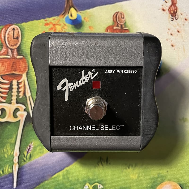 Fender Fender One Button Channel Footswitch 2019 Gray/Black | Reverb