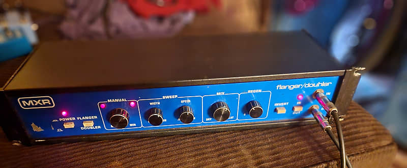 MXR 126 Flanger Doubler Blue face | Reverb