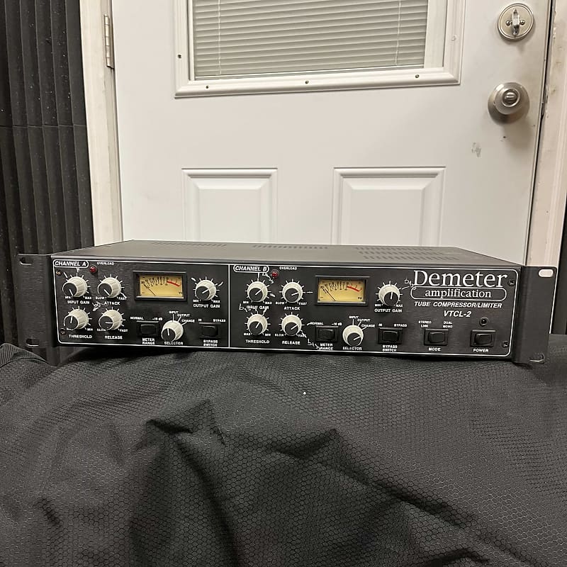 Demeter VTCL-2 Tube Compressor Limiter Rack Module | Reverb