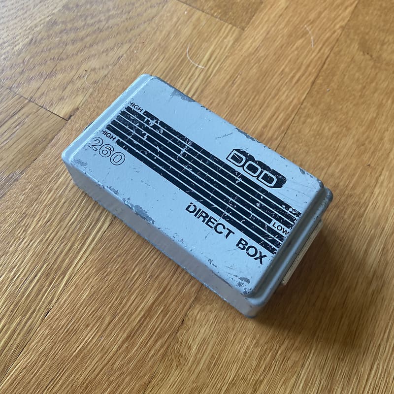 DOD Direct Box 1970s - Grey | Reverb