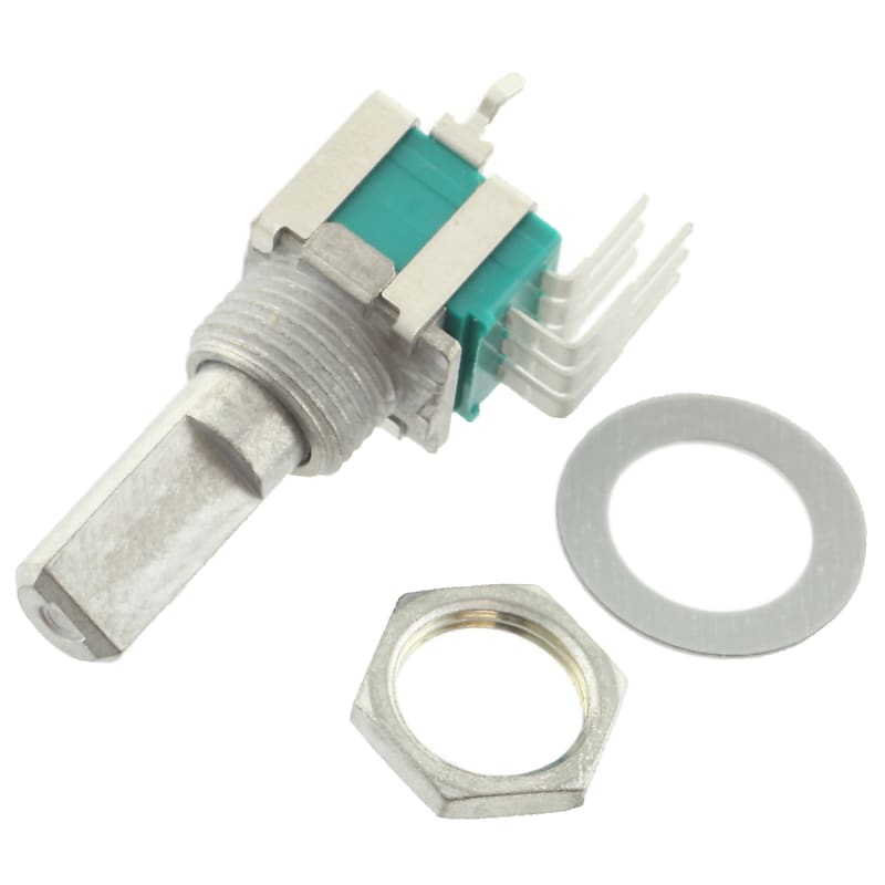 Alps Vertical Dual Pot, 20mm Metal Shaft, 10K Audio | Reverb