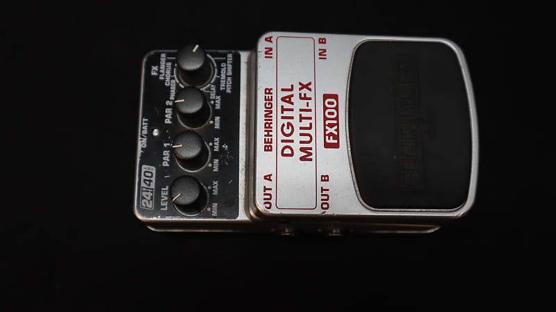 Behringer FX100 Digital Multi-FX Pedal | Reverb