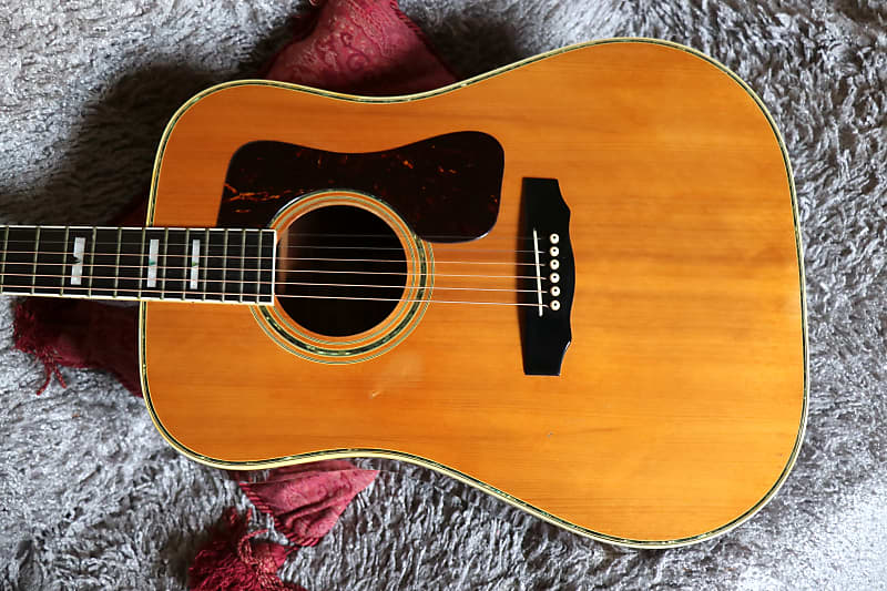 Rare Vintage Kiso Suzuki Dreadnought D55 Replica c.1974 | Reverb