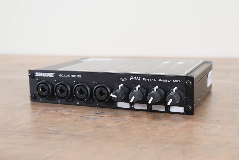 Shure P4M Personal Rackmount Mixer for PSM 400 (NO POWER | Reverb