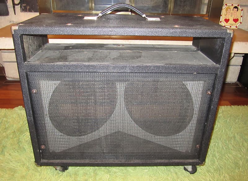 SUNN Beta Lead 2x12 Amplifier 1970's Empty Cabinet | Reverb