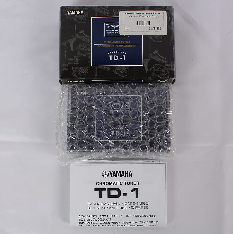 Yamaha Chromatic Tuner TD-1 Acccordeur Chromatique With Box | Reverb