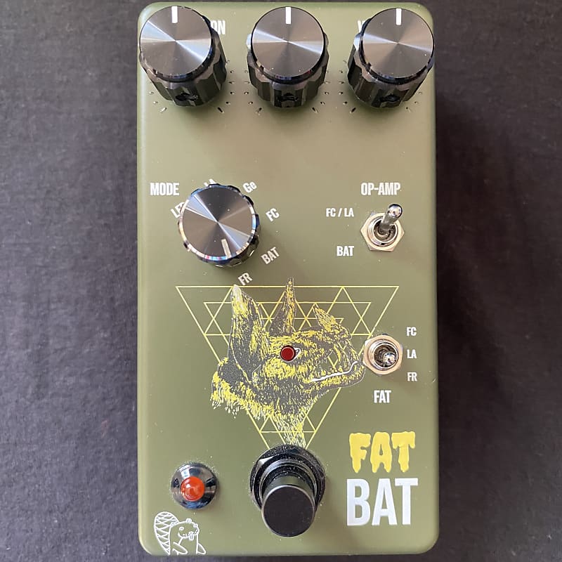 Drunk Beaver Fat Bat (Rat-style based on Ibanez Fat Cat) | Reverb
