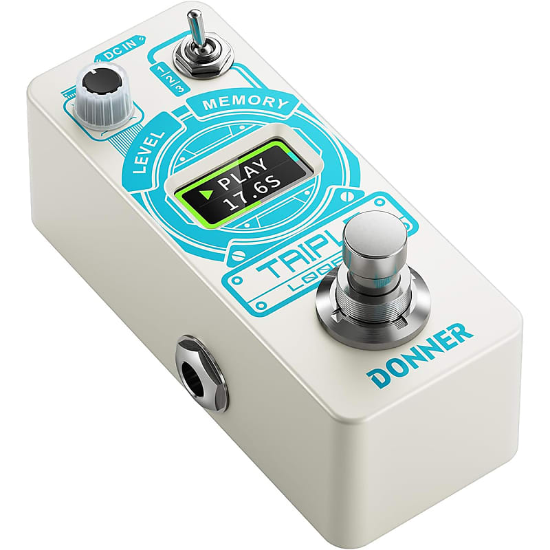 Donner Triple Looper Mini Guitar Loop Pedal | Reverb