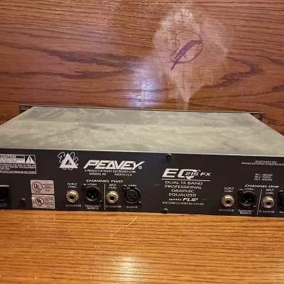 Peavey EQ 215 FX Dual 15 Band Professional Graphic Equalizer | Reverb