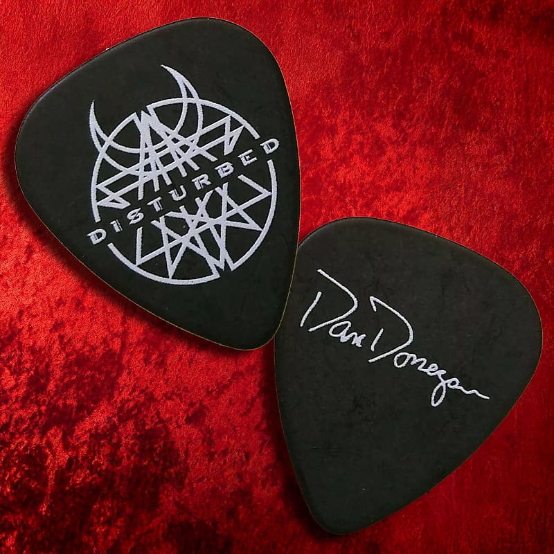 DISTURBED DAN DONEGAN SIGNATURE GUITAR PICK SIGNATURE GUITAR | Reverb