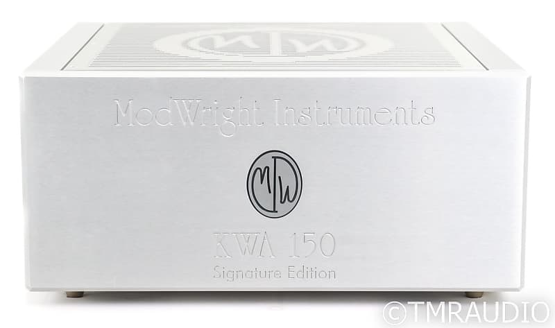 ModWright KWA150SE Stereo Power Amplifier; KWA-150-SE; Silver | Reverb
