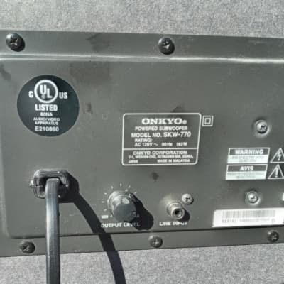 Onkyo 7.1 Ch Speakers system x 130W SKF-780 SKR-780 SKW-770 | Reverb
