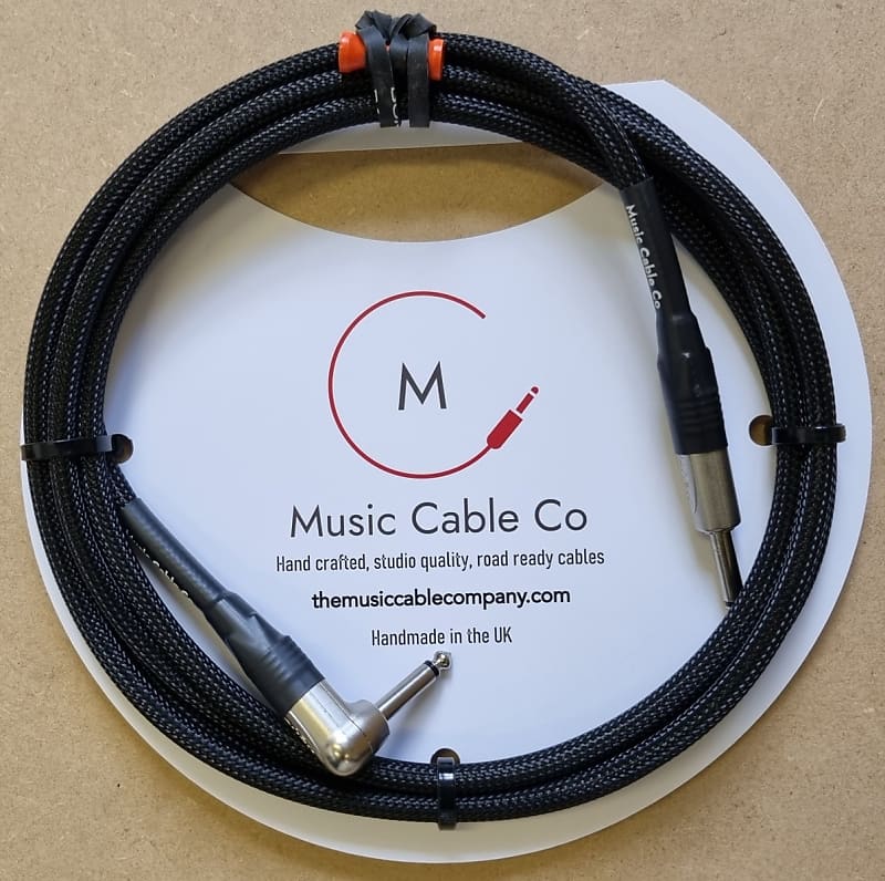 Music Cable Co Instrument Cable CoreB 3m Straight-to-Right, | Reverb