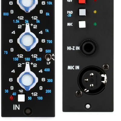 API 550b 500 Series 4-band Equalizer Bundle with API 512c 500 | Reverb