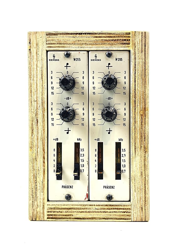 Siemens Sitral W295 equalizers | like W295a W295b | Reverb