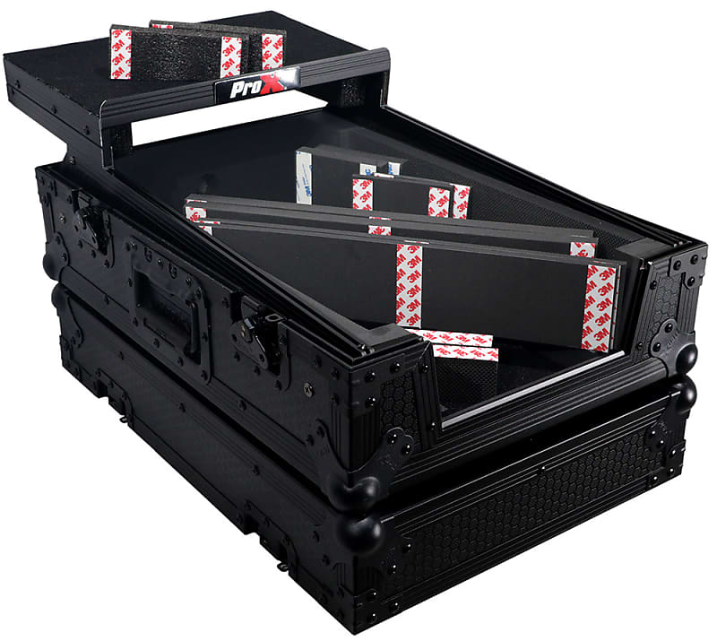 ProX XS-M11LTBL Universal Mixer Case w/ Laptop Shelf for DJM | Reverb