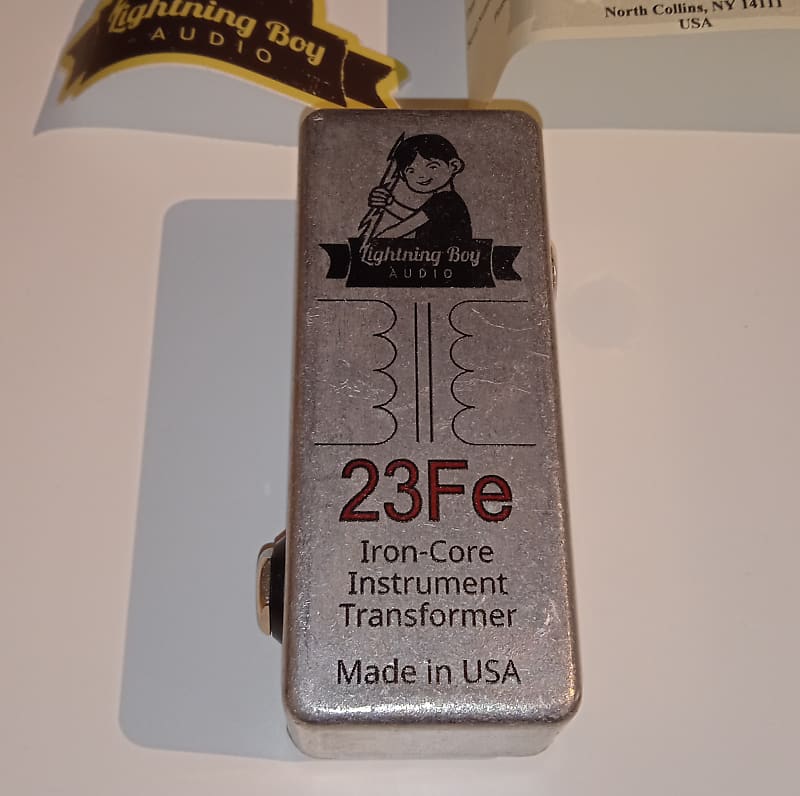 Lightning Boy Audio 23Fe Iron-Core Instrument Transformer | Reverb UK