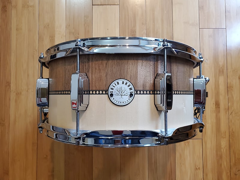 Snares - Solid Drums Switzerland 6.5x14 "Two Tone" | Reverb