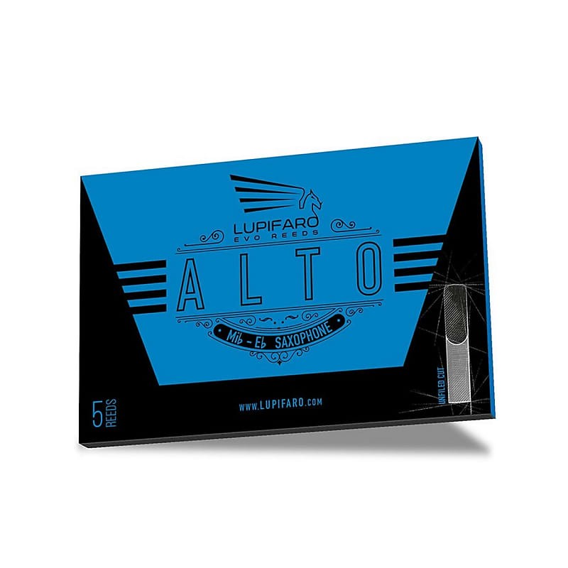 Lupifaro EVO Unfiled Alto Sax Reed 5-Pack | Reverb