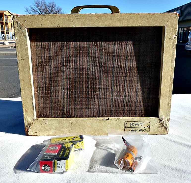 60's KAY Model 703 PV Music Electronic Shop Serviced + | Reverb