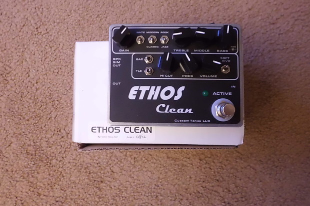 Custom Tones Inc. Ethos Clean w/Fusion Boost 2015 | Reverb