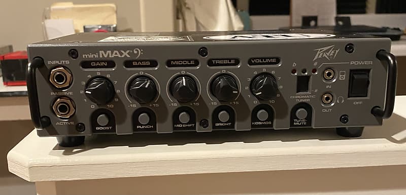 Peavey Mini Max Bass Amp Head 2019-2020 - Matte Black | Reverb