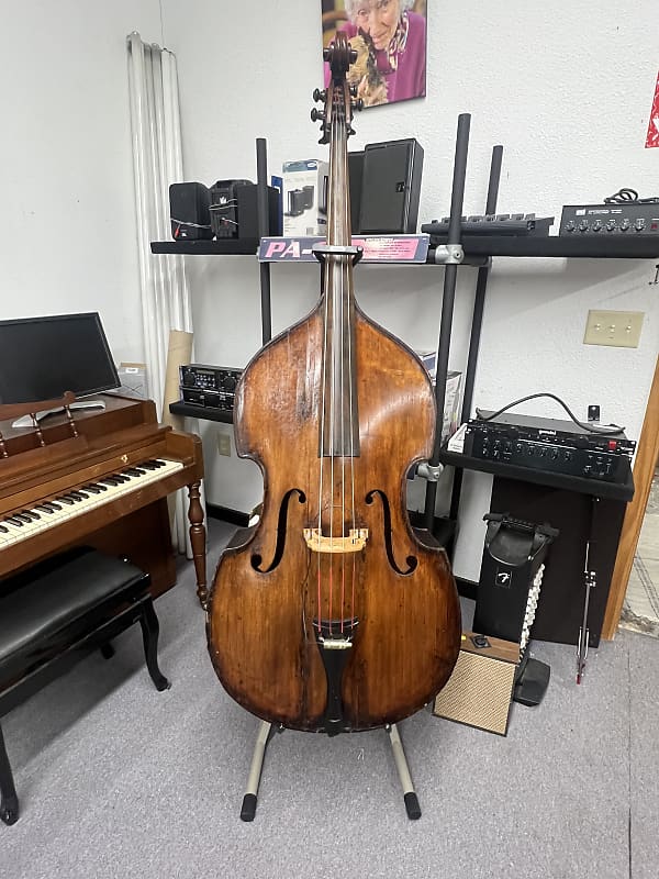 Vintage Upright 3/4 Double Bass “1920’s-1930’s”, John Juzek | Reverb