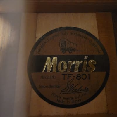Morris TF-801 Early 1980 - Natural | Reverb