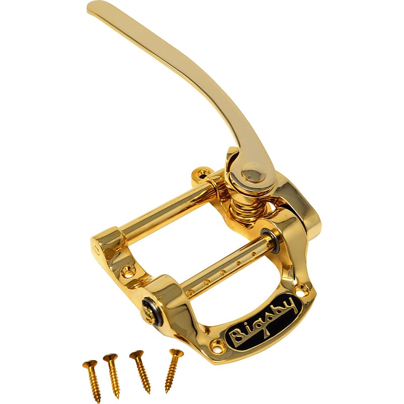 Bigsby B5 Vibrato Tailpiece String-Thru Gold | Reverb