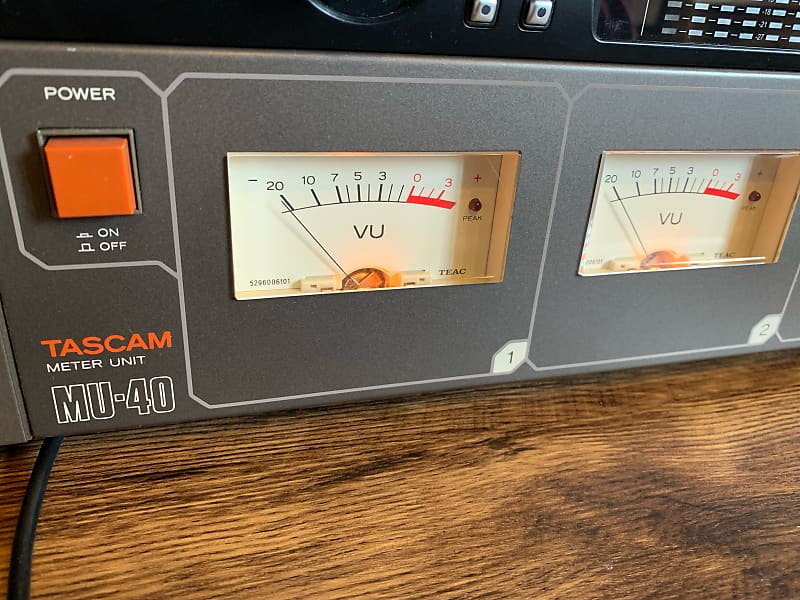 TASCAM VU MÈTRE METER UNIT MU-40 - VINTAGE | Reverb