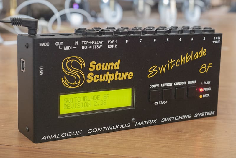 Sound Sculpture Switchblade 8F incl. 2x George L`s Cable Kits | Reverb