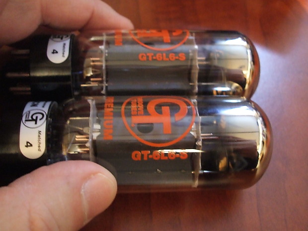 Groove Tubes 6l6-S Tubes Med | Reverb
