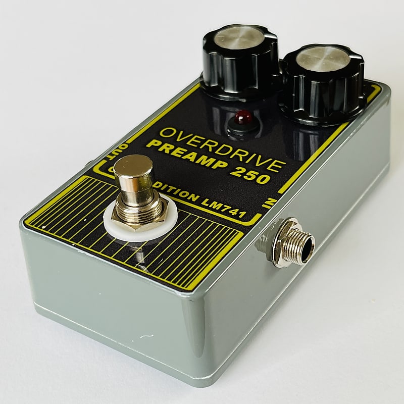 Overdrive Preamp 250 Grey Spec clone with the legendary LM741 | Reverb