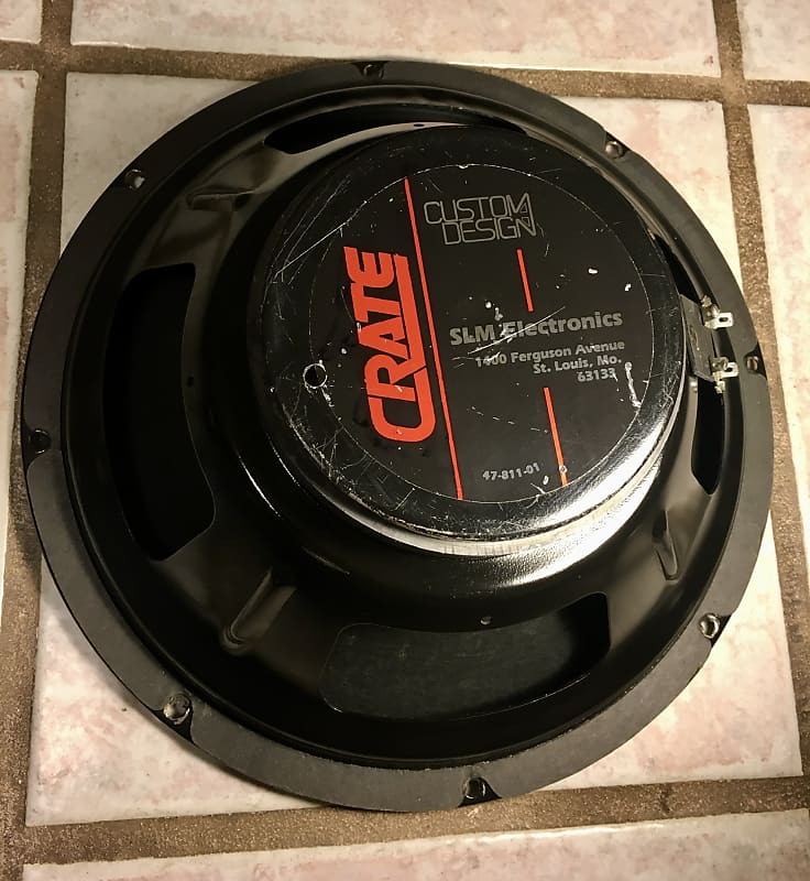 Crate 12” SLM Eminence Custom Design Guitar Speaker 16 Ohm | Reverb