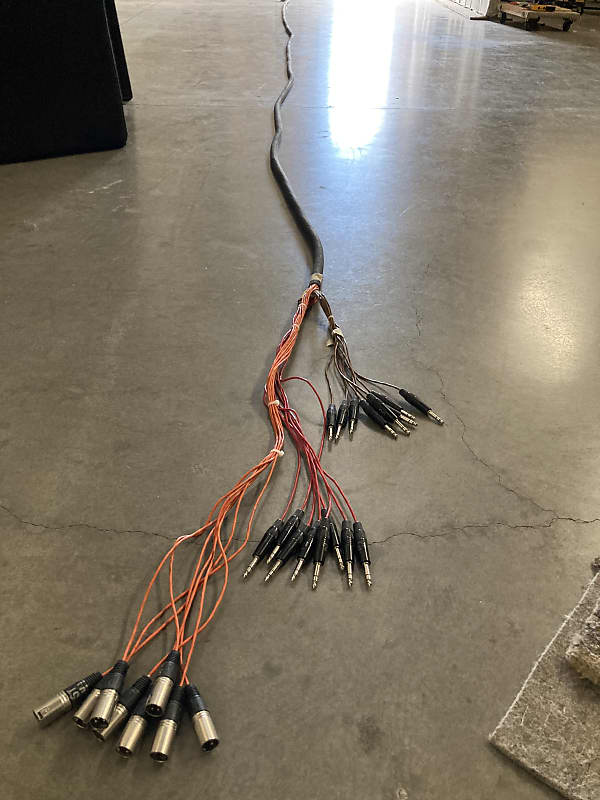 23 ft, 24 CHANNEL ELCO/EDAC TO XLR-MALE AND TRS | Reverb
