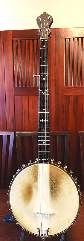 Windsor Premier #3 Vintage English Openback Banjo Circa 1920s | Reverb