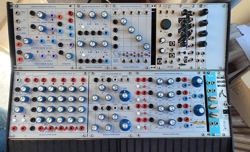 Buchla & Tiptop Audio 200t modular system | Reverb