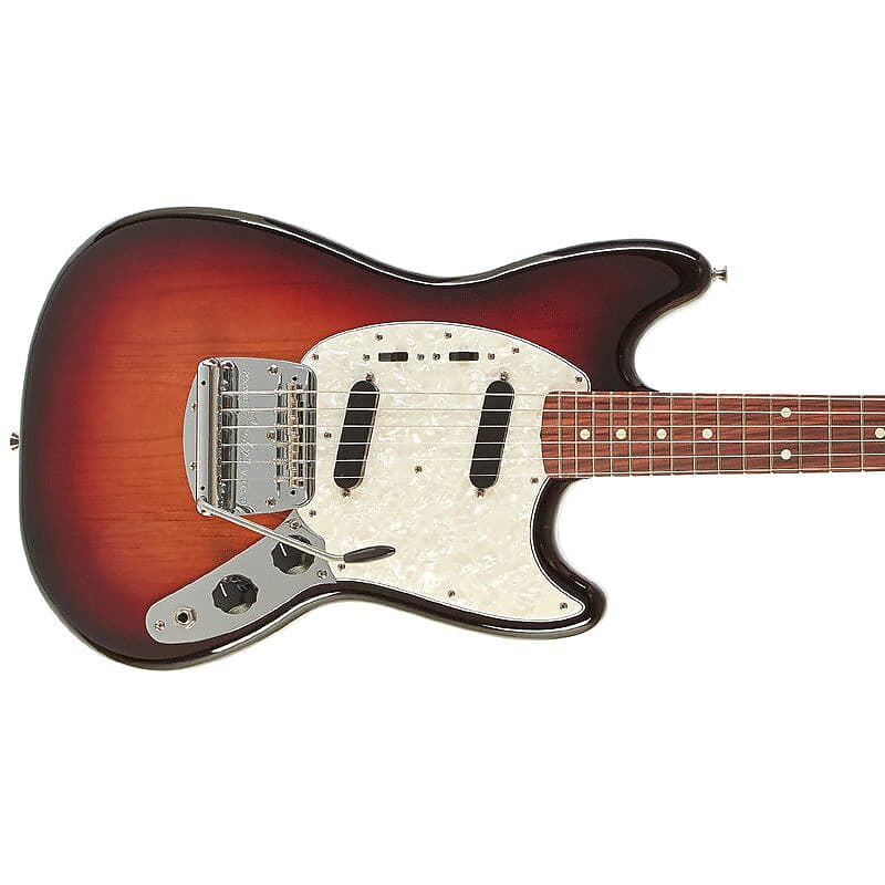 Fender Vintera 60s Mustang 3 Tone Sunburst / Pau Ferro | Reverb