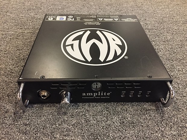 Swr Amplite 400-watt Power Amp for Bass Guitar and Monitoring | Reverb