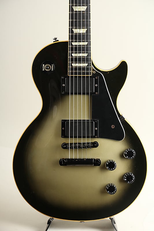 Gibson 1988 Les Paul Showcase Edition EMG Pickups Silverburst | Reverb