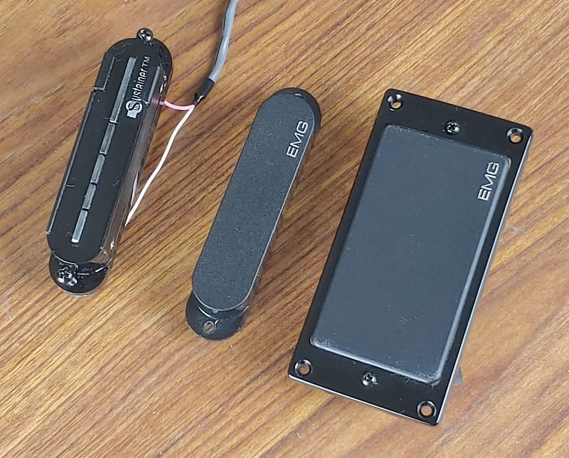 2009 Fernandes 3 Mode Sustainer System With EMG-S, EMG-81 & | Reverb