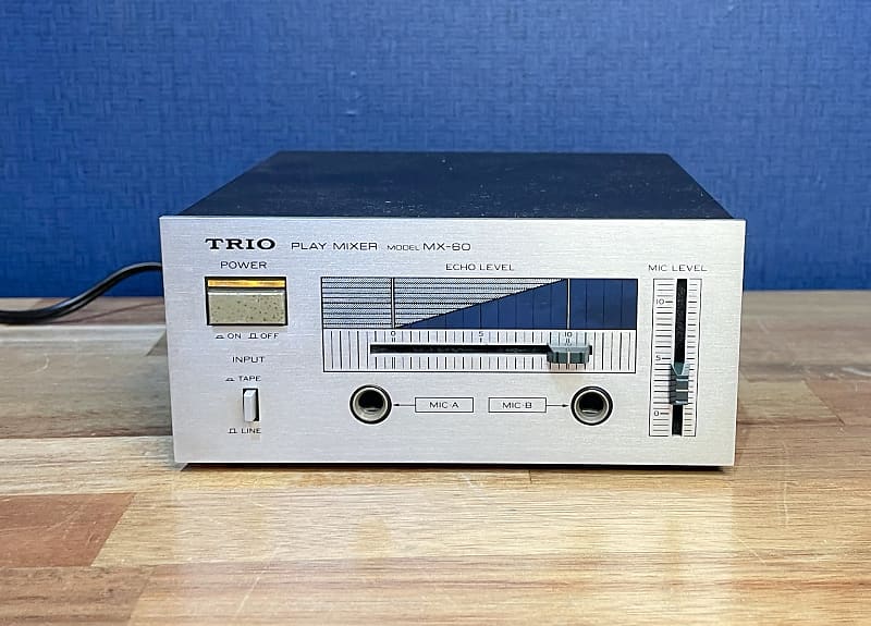 Trio MX-60 BBD Echo Effects / 2ch Analog Mixer [Great | Reverb