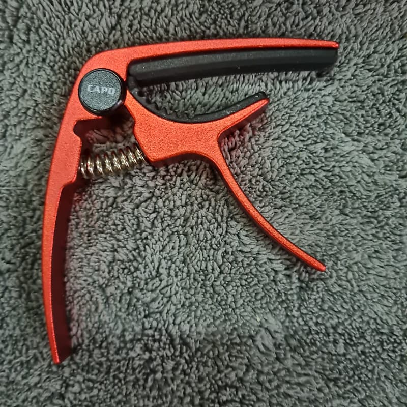 Capo Co Guitar Capo Red | Reverb