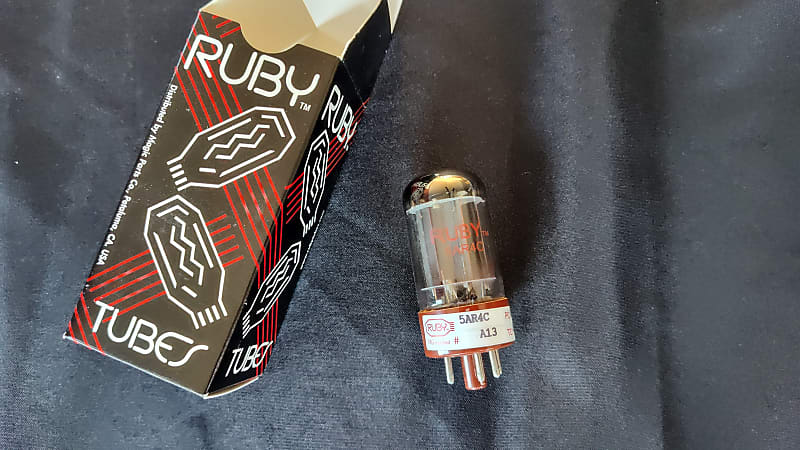 Ruby 5AR4 5AR4C GZ34 valve tube | Reverb